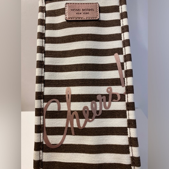 henri bendel | Bags | Nwt Henri Bendel Cheers Wine Bag Rose Gold | Poshmark